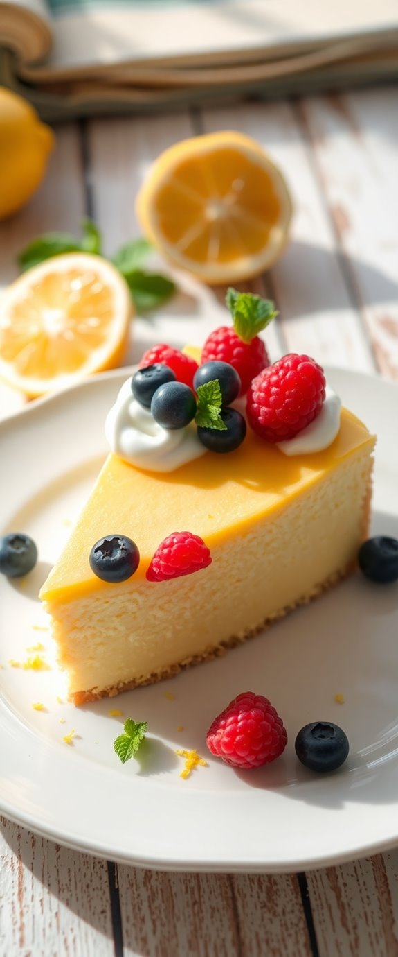 Healthy Lemon Cheesecake Recipe