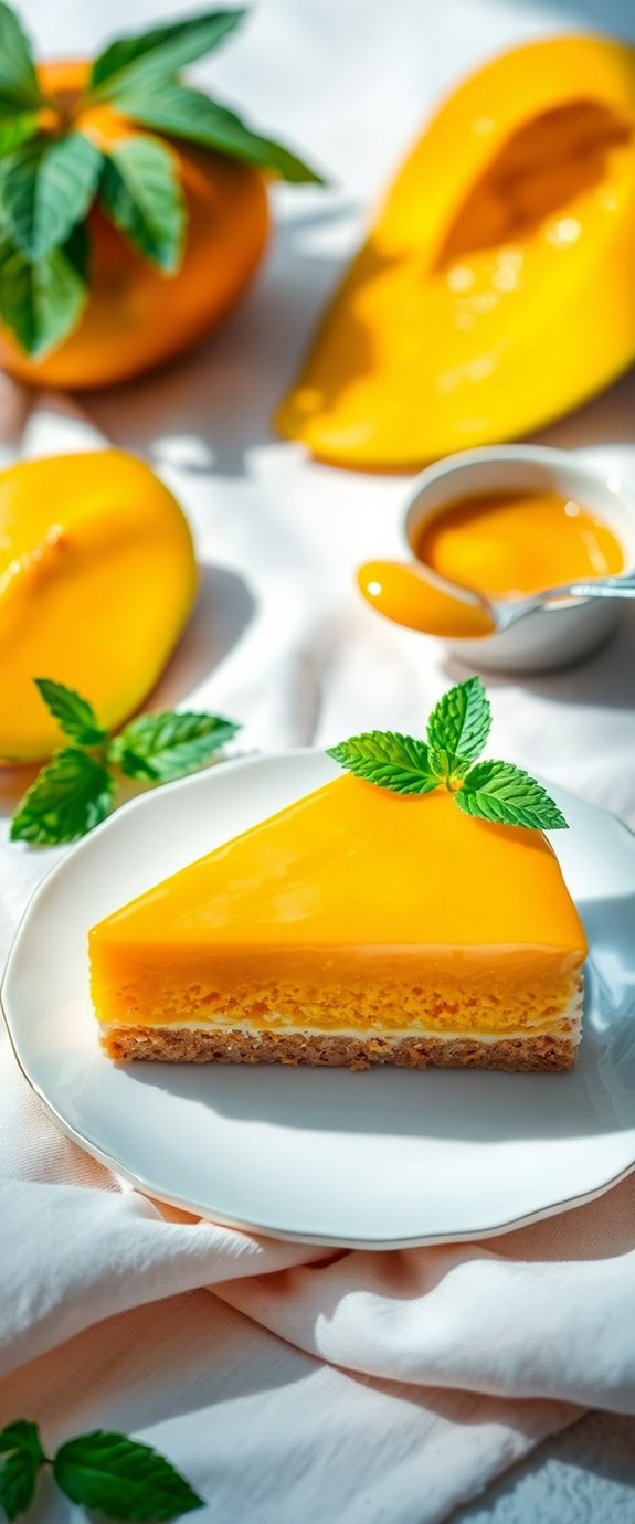 Easy Homemade Mango Cheesecake Recipe