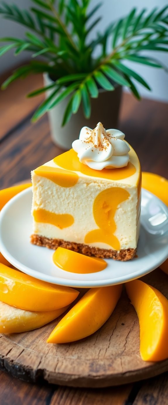 Mango Lassi Cheesecake Recipe