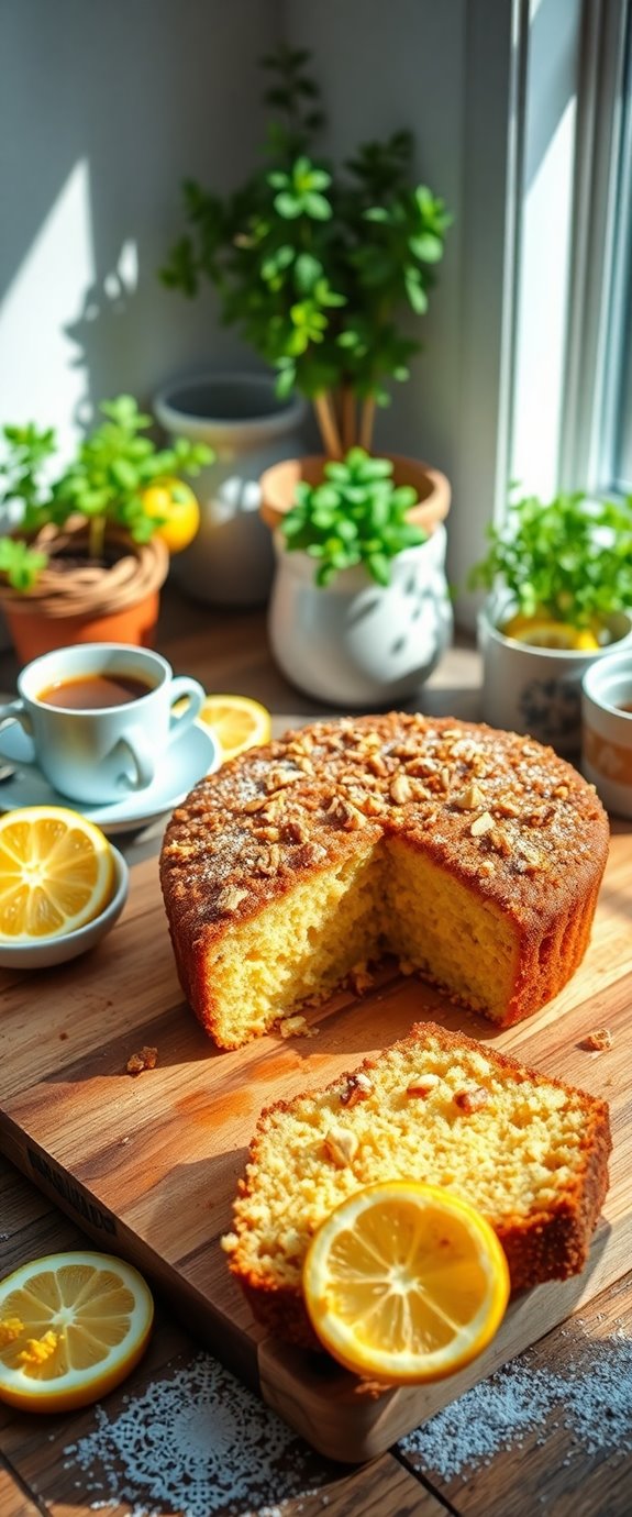 Lemon Coffee Cake Recipe